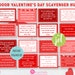 Indoor Scavenger Hunt Printable, Valentines Scavenger Hunt, Valentine's ...