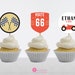 Personalized Race Car Food Tent Label: Vintage Birthday Party (editable ...