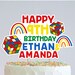 Personalized Hello Summer Beach Cake Topper, Girls Party Printable ...
