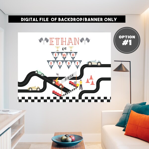 Car Birthday Banner - Etsy