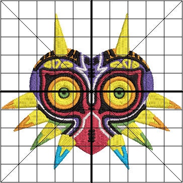 Majora's Mask Embroidery File - Etsy