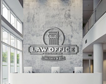 Metal Law Firm Sign - Etsy