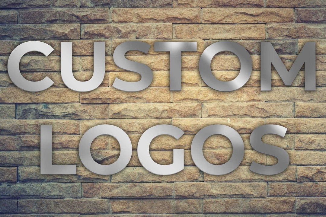 Brushed Aluminum Metal, Sign for Wall Decor, Custom Business Sign ...