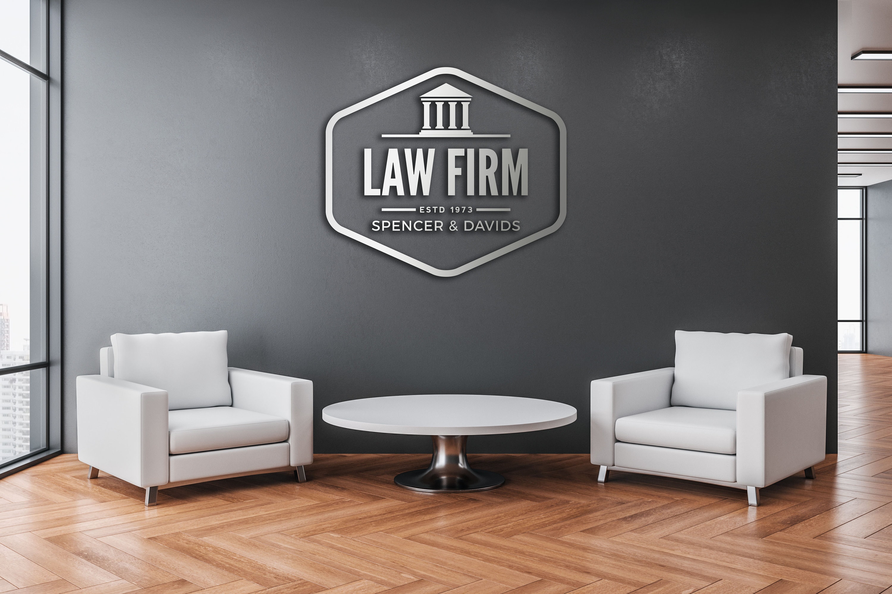 Custom Metal Signs Law Office Business Signage Law Firm | Etsy