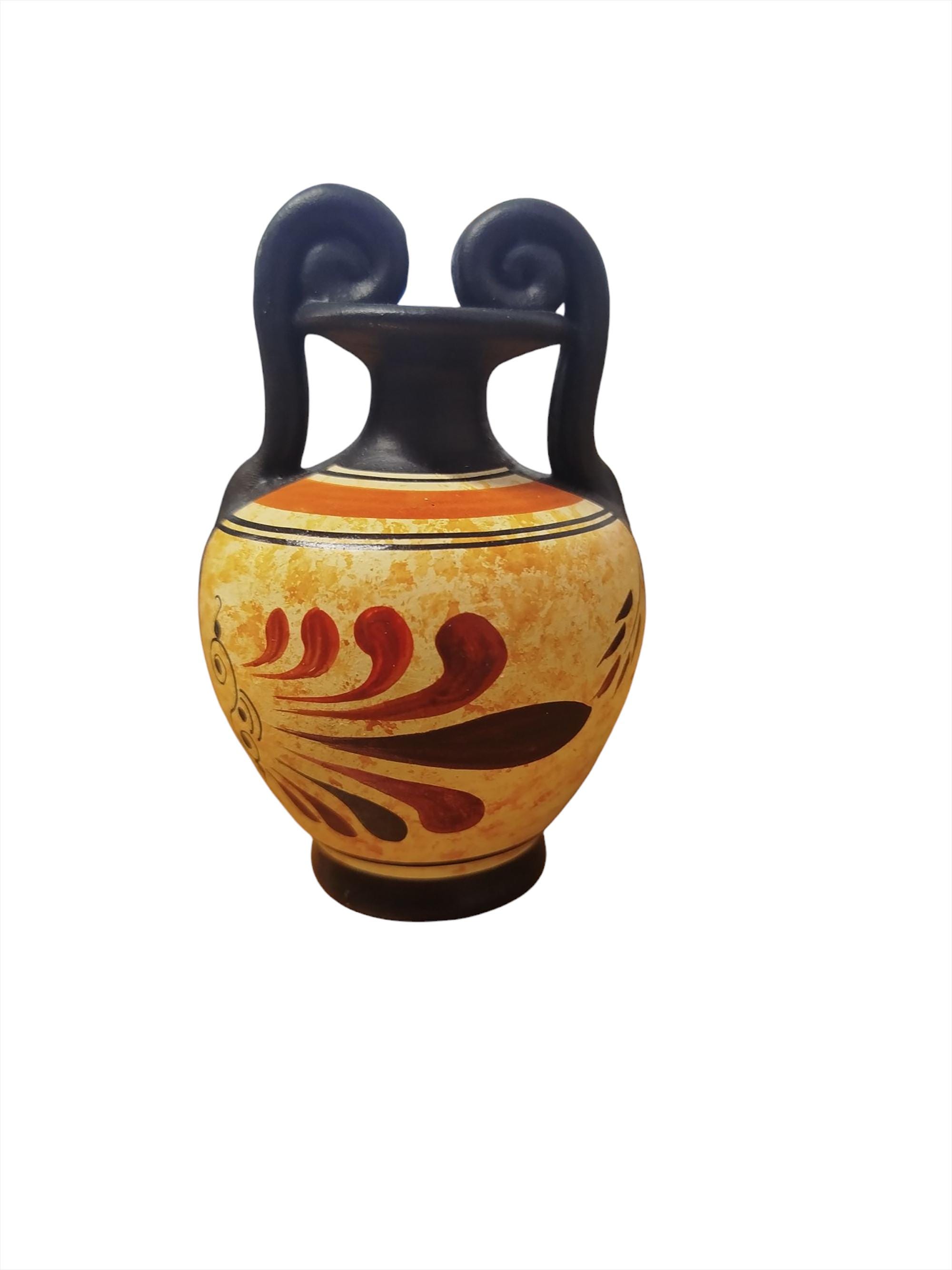 Ceramic Mini Amphora, Greek Mythology, God Poseidon, Cretan Souvenirs ...