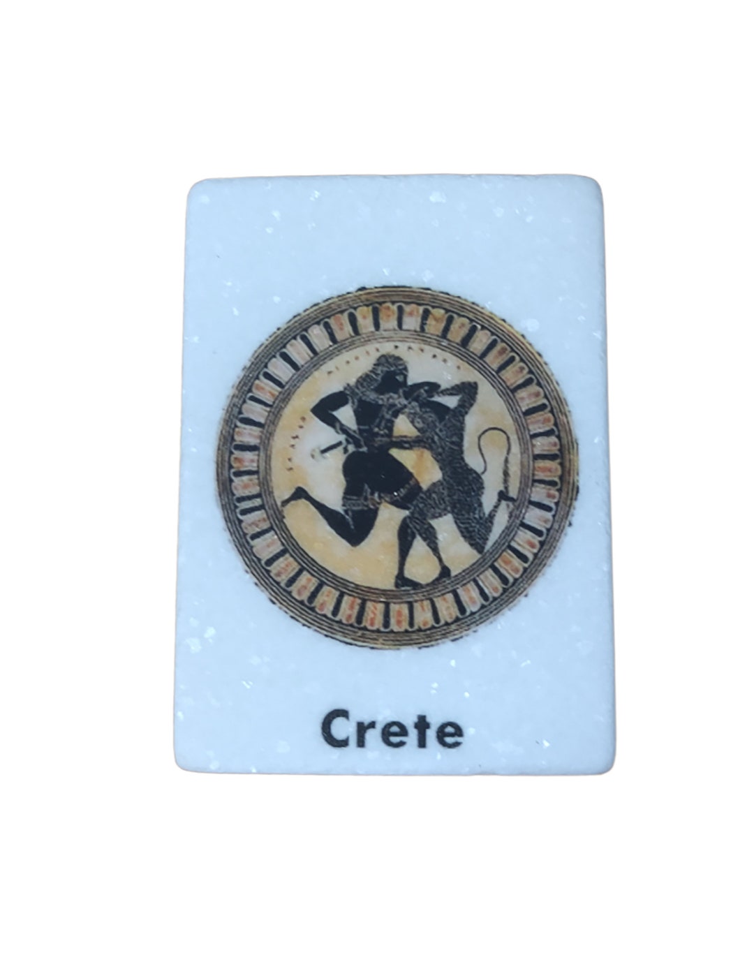 Greek Marble Magnets Minotaure Theseus, Fridge Magnet - Etsy