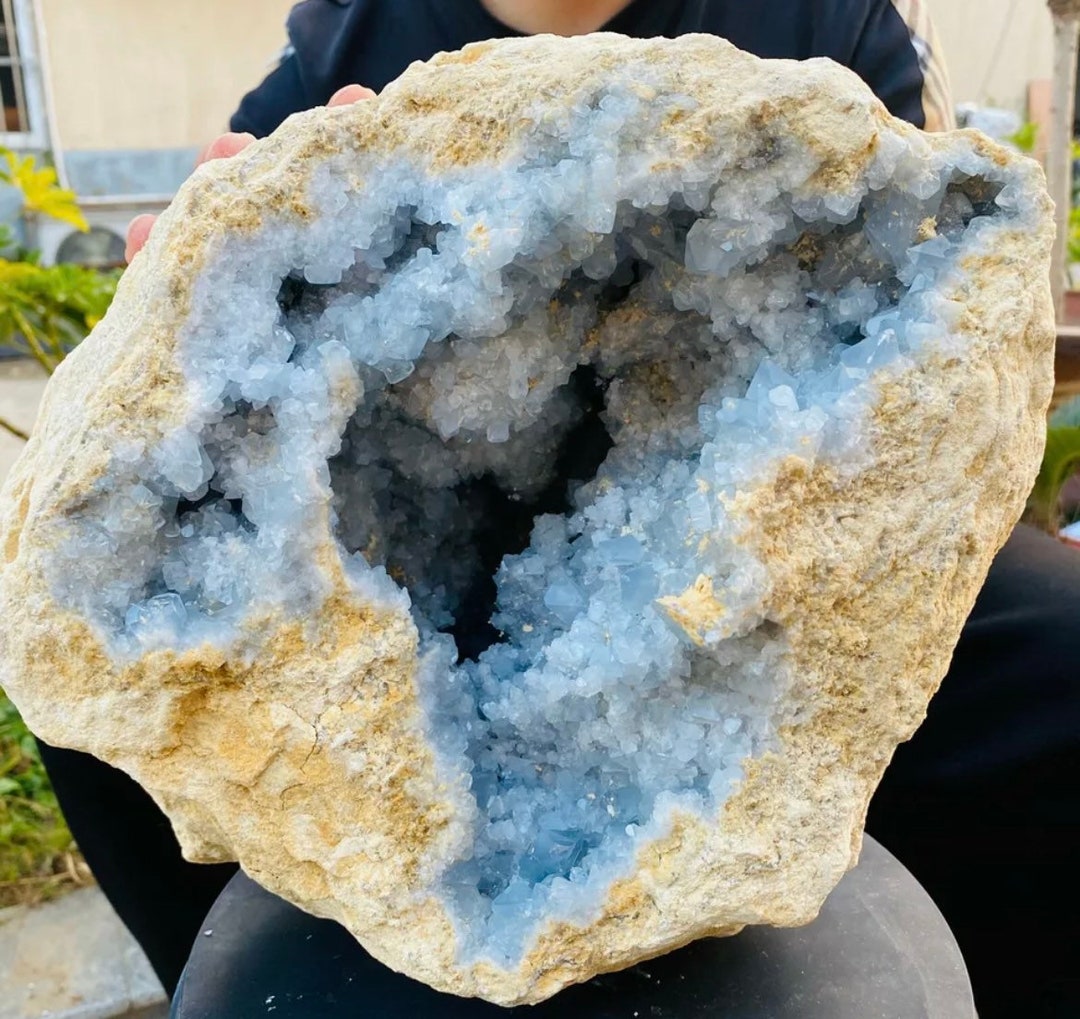 Large Celestite 30.86lbs TOP GRADE - Etsy