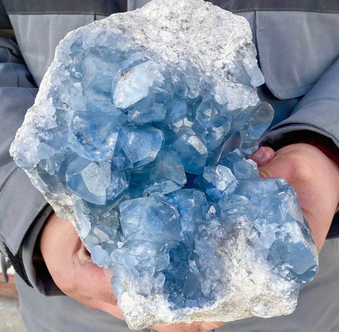 Celestite Piece Large Top Grade 10.22lbs - Etsy