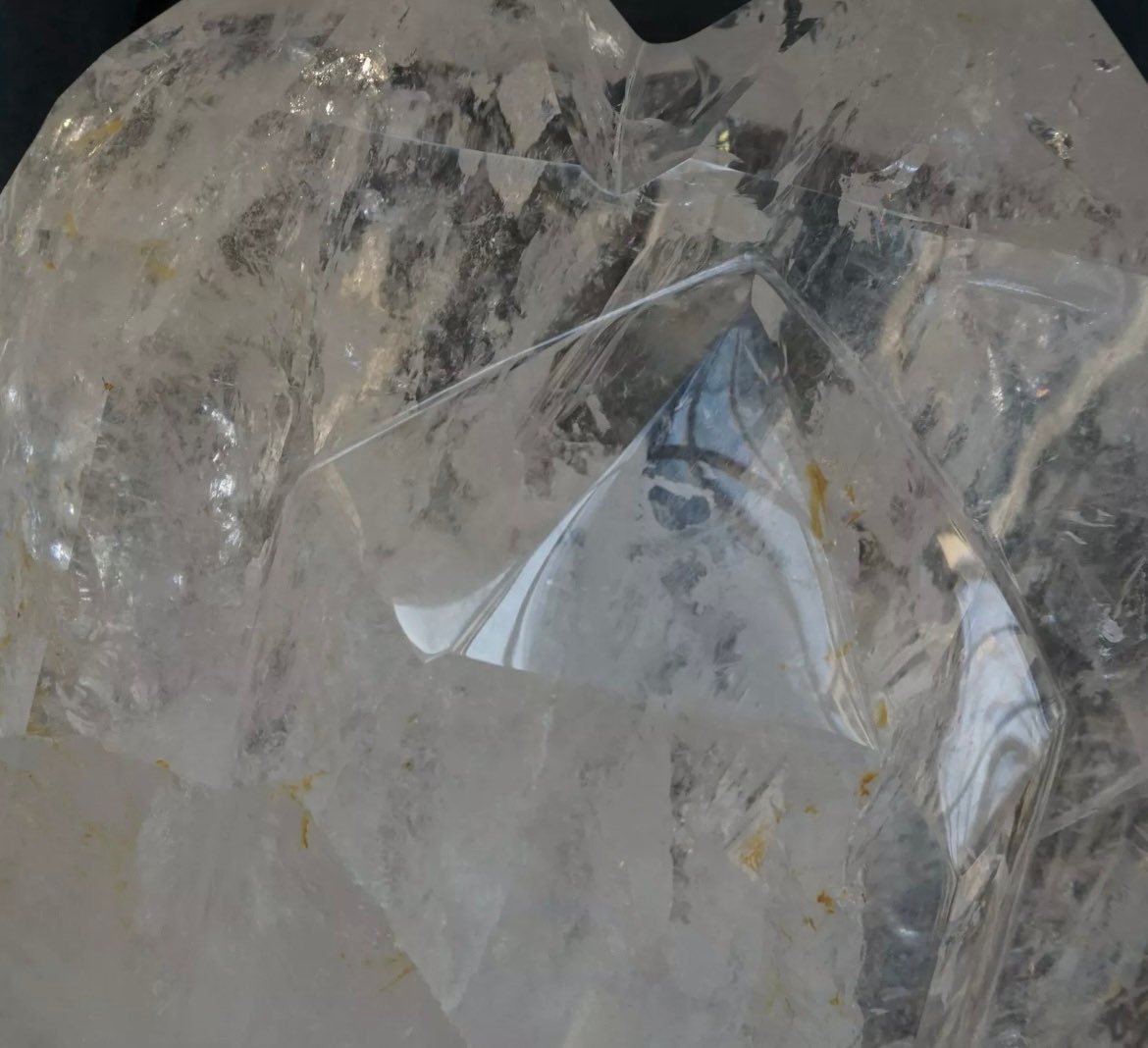 Extra Large Quartz Tower TOP GRADE 81.45lbs Twin Quartz Towers AAA Open ...