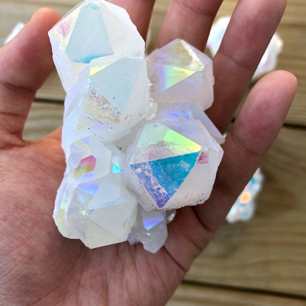 Angel Aura Quartz - Etsy
