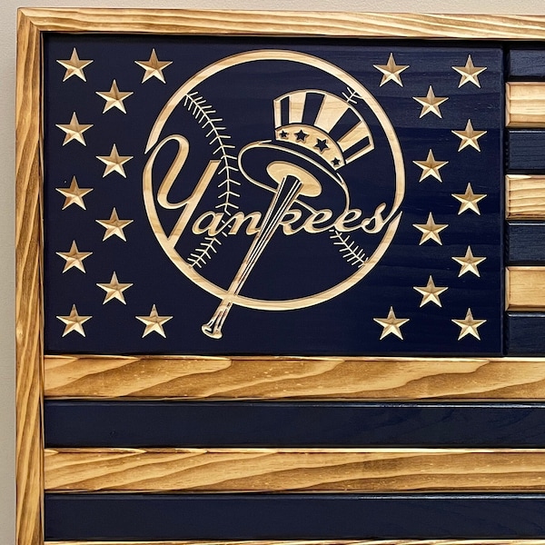 Yankee Wooden Flag - Etsy