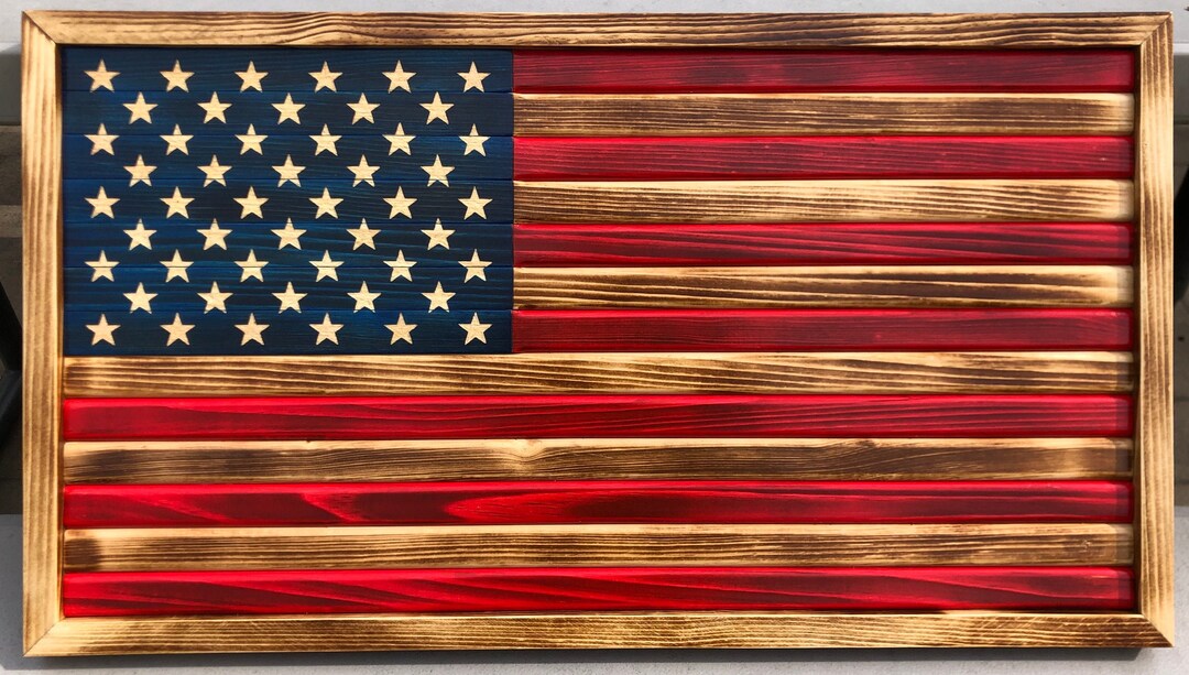 Custom Hand Made American Flag - Etsy
