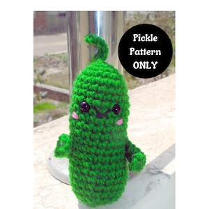 Amigurumi Pickle Crochet Pattern: Beginner-friendly (PDF Pattern) - Etsy