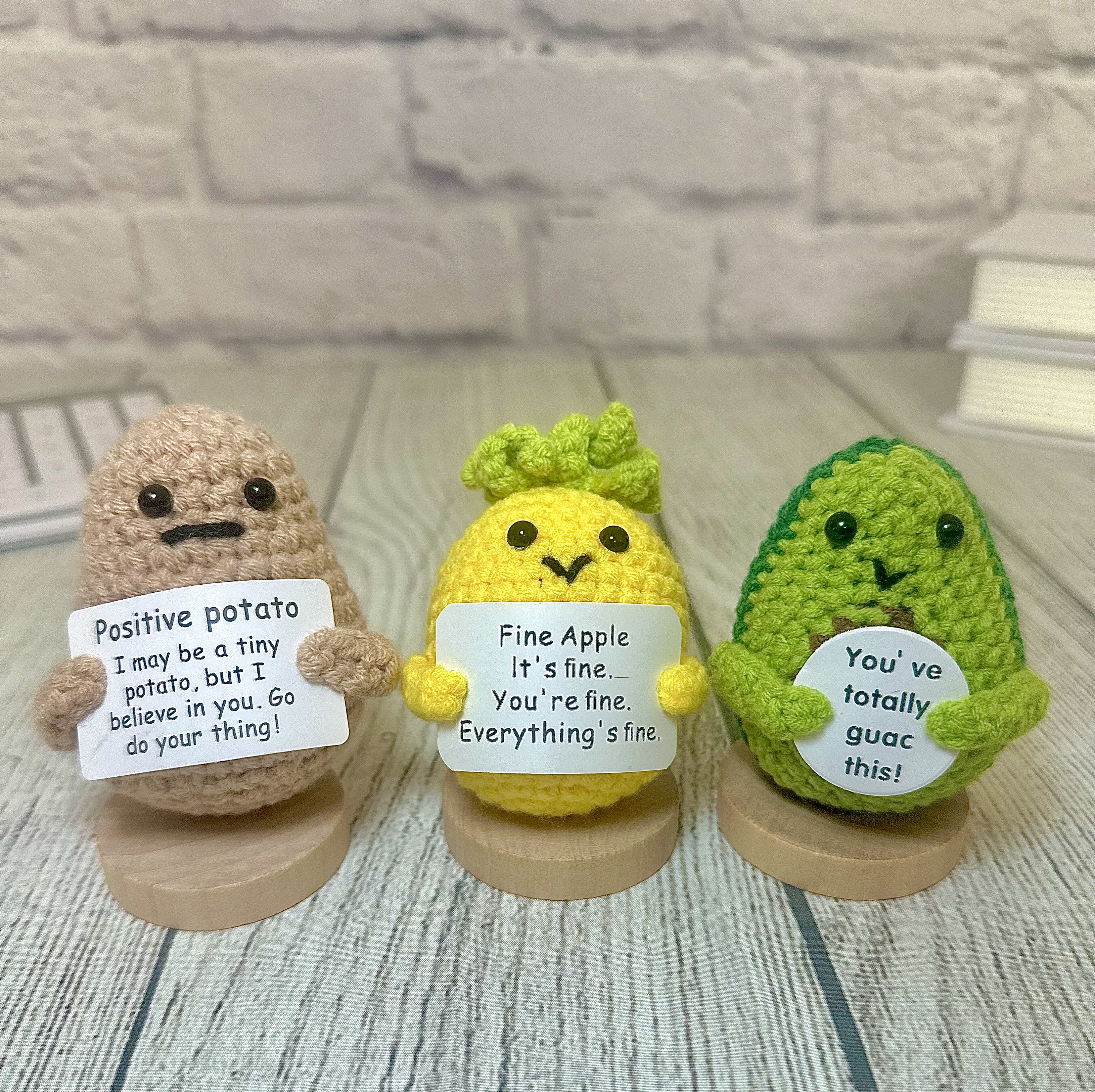Funny Positive Pickle Gift, Desk Decor, Supportive Gifts for Coworkers ...