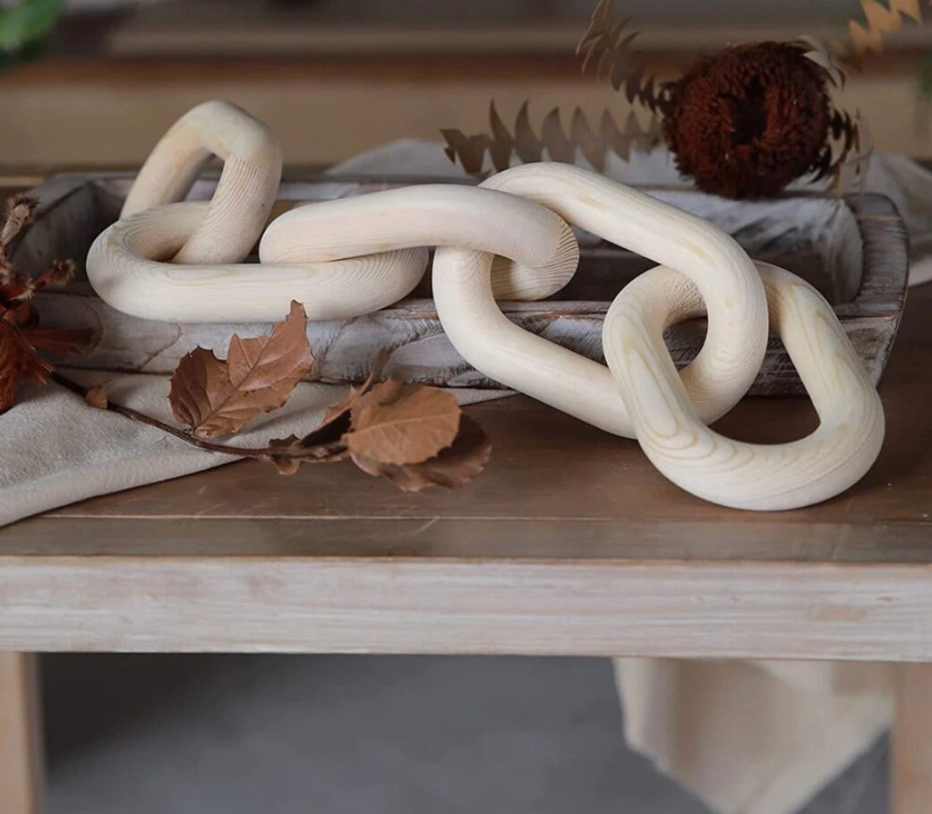 Link Chain And Wood Combo