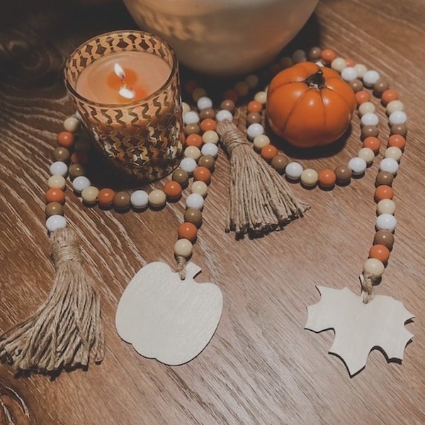 Fall Bead Garland - Etsy