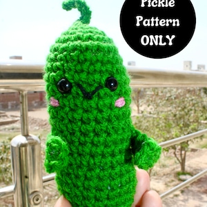 Amigurumi Pickle Crochet Pattern: Beginner-friendly (PDF Pattern) - Etsy
