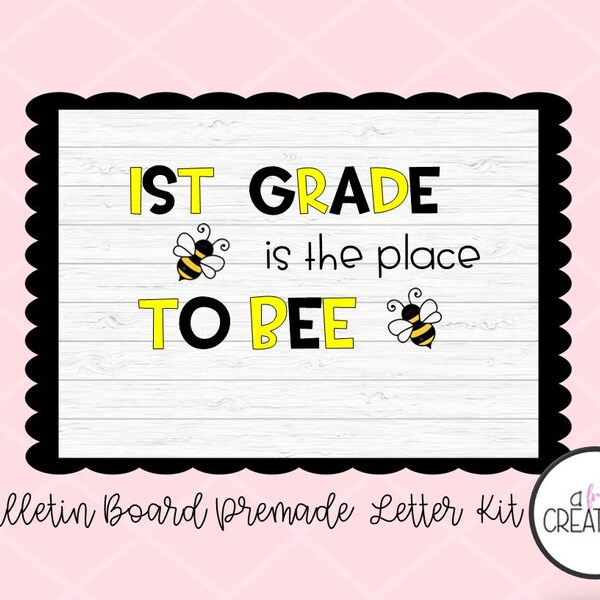 Bee Bulletin Board - Etsy