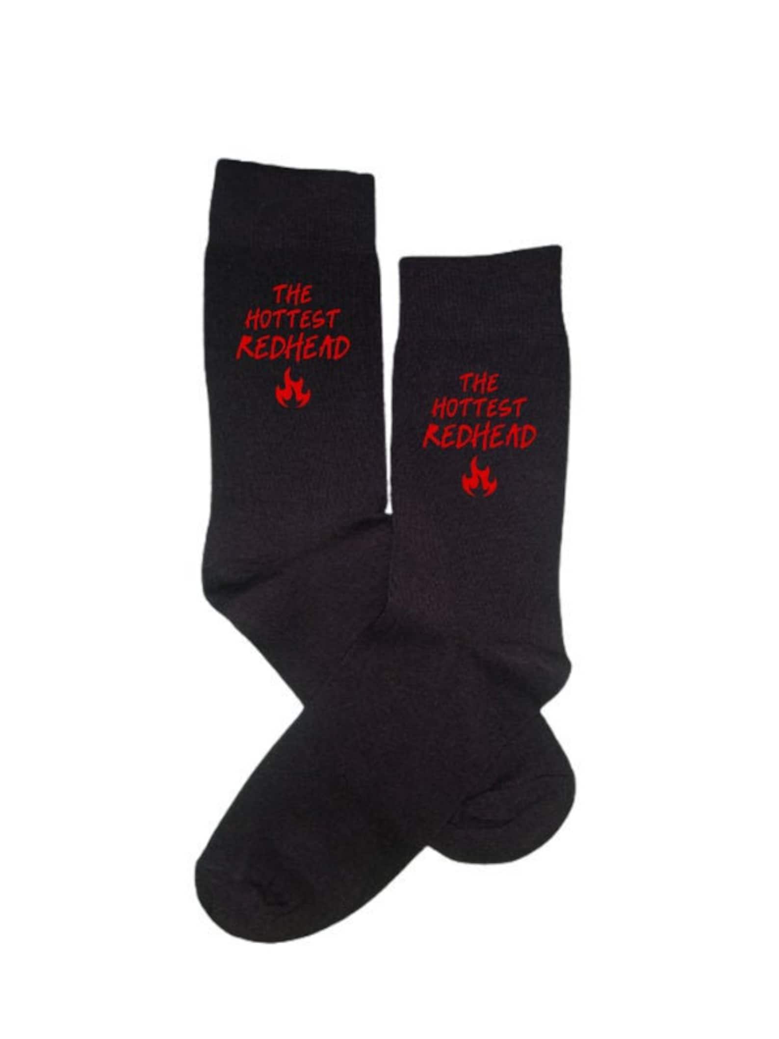 The Hottest Redhead Socks Redhead Ts Ginger Ts Etsy