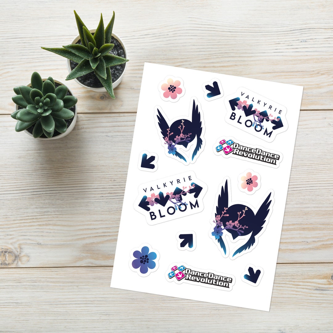 Valkyrie DDR Sticker Sheet - Etsy