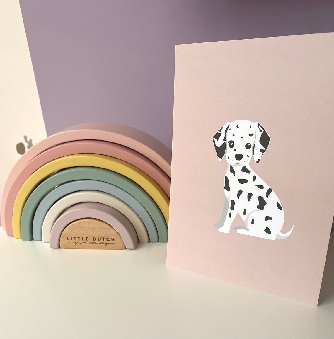A5 Cute Dalmatian Print Perfect for Kids Room/nursery/play - Etsy