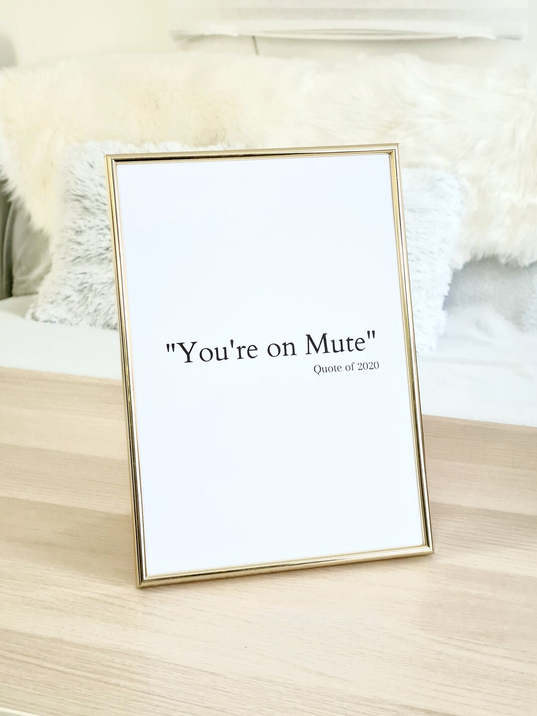 Quote of 2020, You're on Mute - Etsy