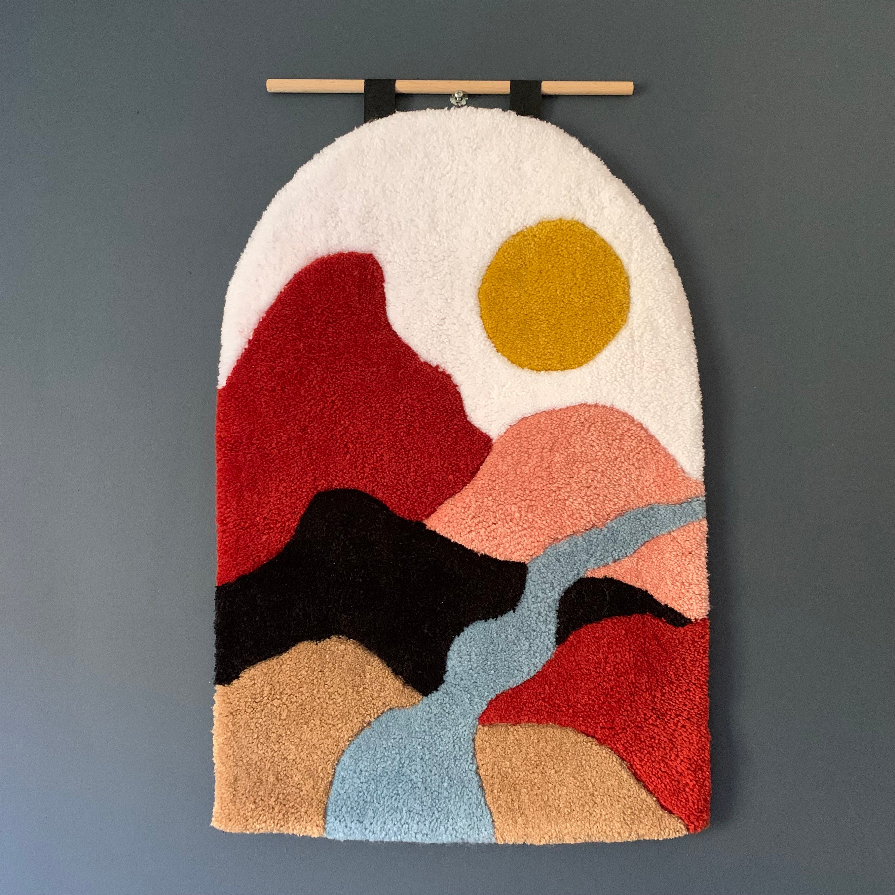 Wall Tufting Mountains - Etsy