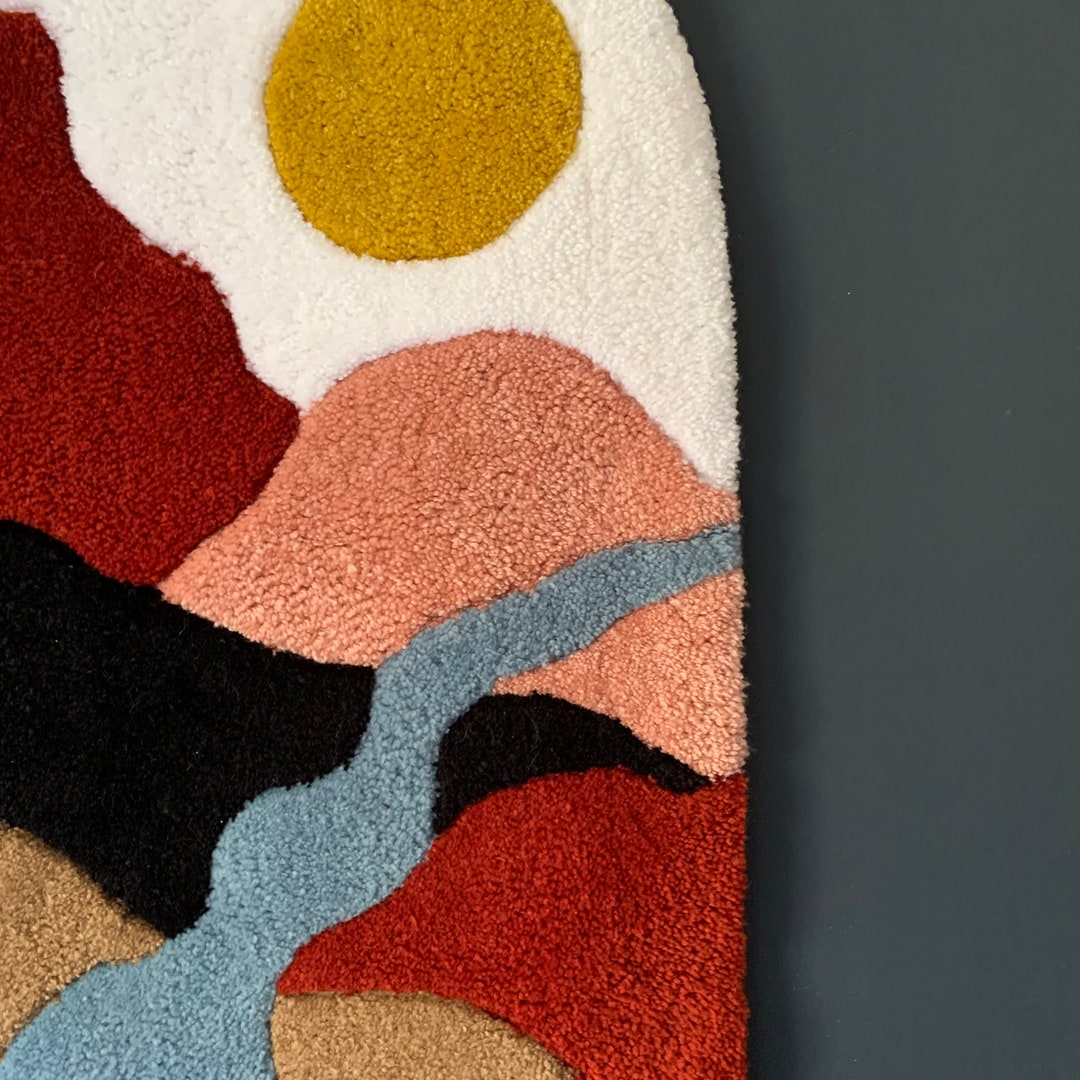 Wall Tufting Mountains - Etsy