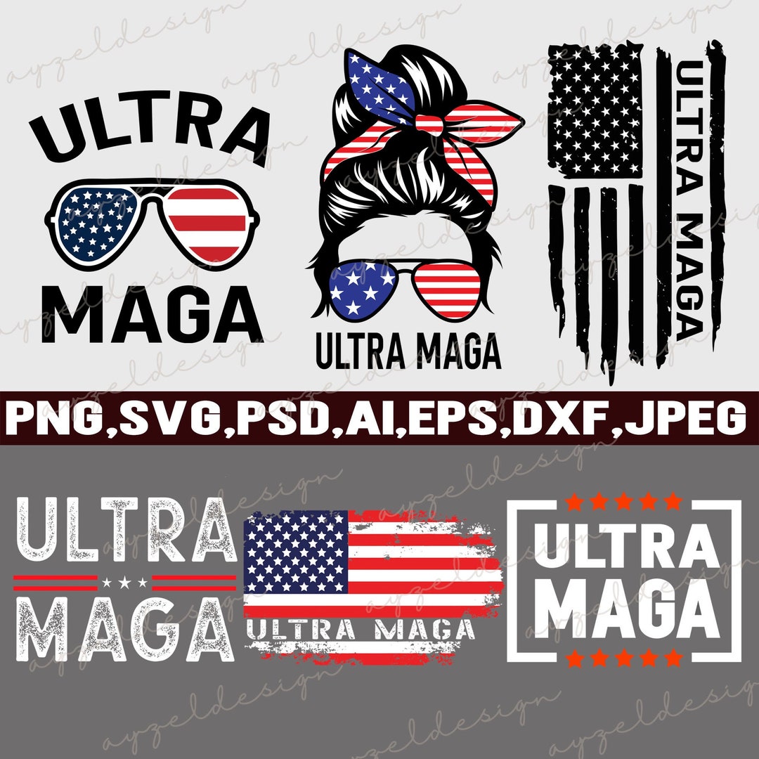 Ultra Maga svg BundleUltra Maga svg png cortar archivos - Etsy México
