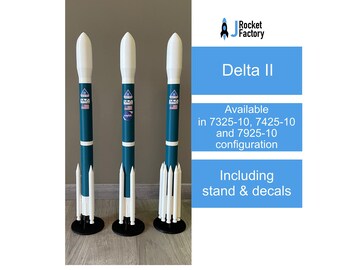 NASA Delta 2 Spacecraft Launch Vehicle Scale Model - Etsy