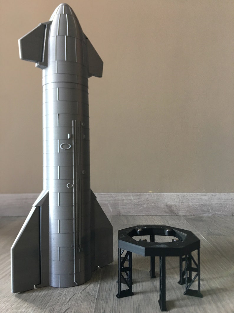 Spacex Starship deployable Flaps Super Heavy Booster | Etsy