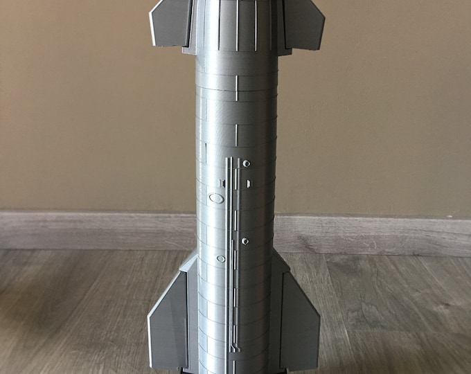 Spacex Starship (deployable Flaps) | Super Heavy Booster (deployable ...