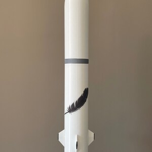 New Glenn From Blue Origin 3D Printed Rocket Model in Scale 1/108 and 1 ...
