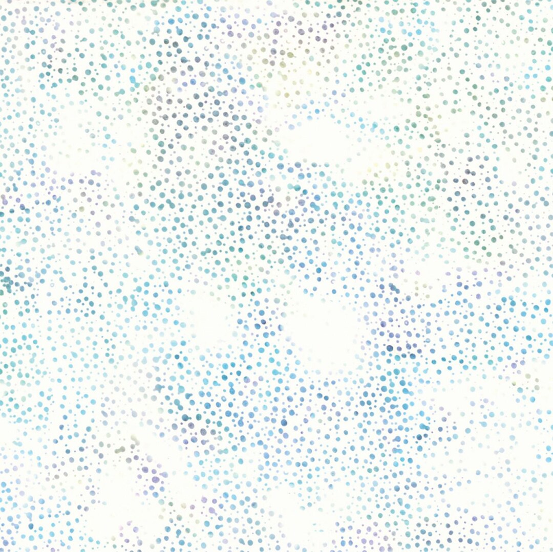 Aurora Bali Dots Batik Fabric - Half Yard Cut - Etsy