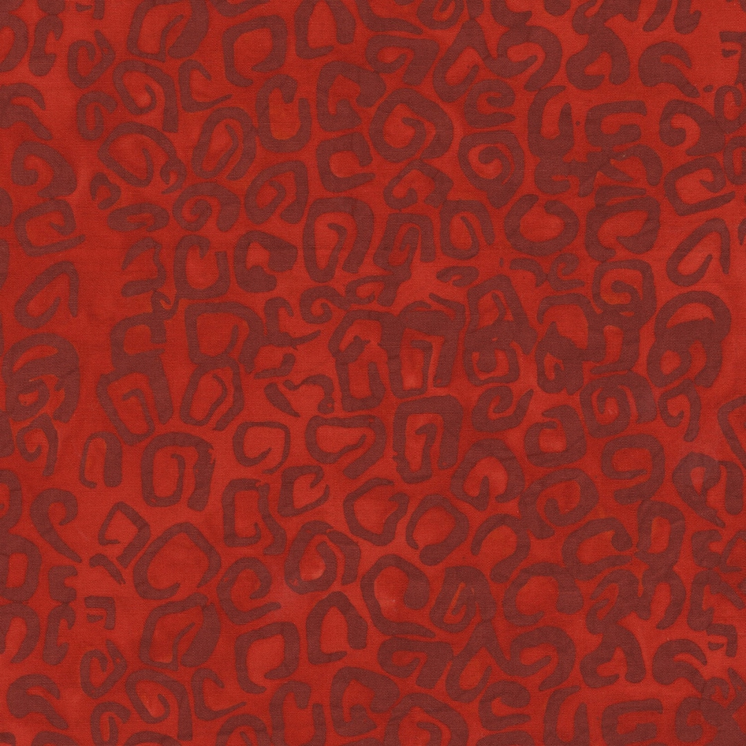 Splash Lynx Rose Batik Fabric- Half Yard Cut - Etsy