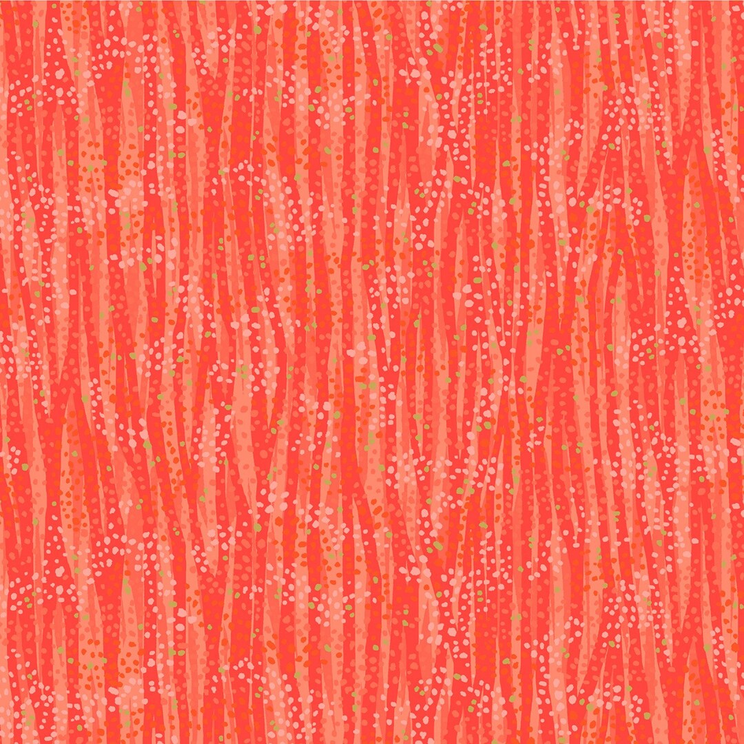 Mandarin Orange Dewdrop W/metallic Fabric- Half Yard Cut - Etsy