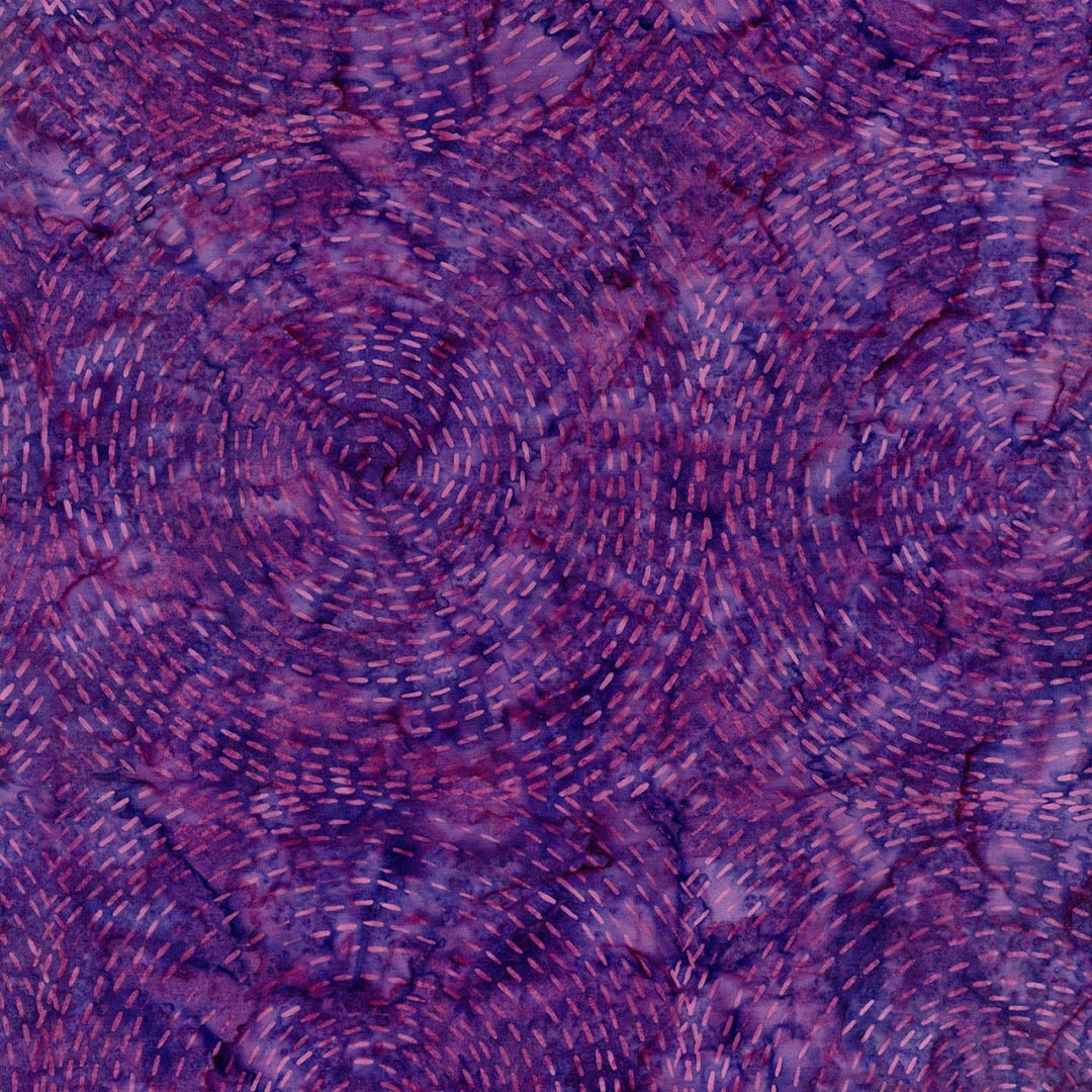 Tonga Purple Amethyst Line Spirals Fabric- Half Yard Cut - Etsy