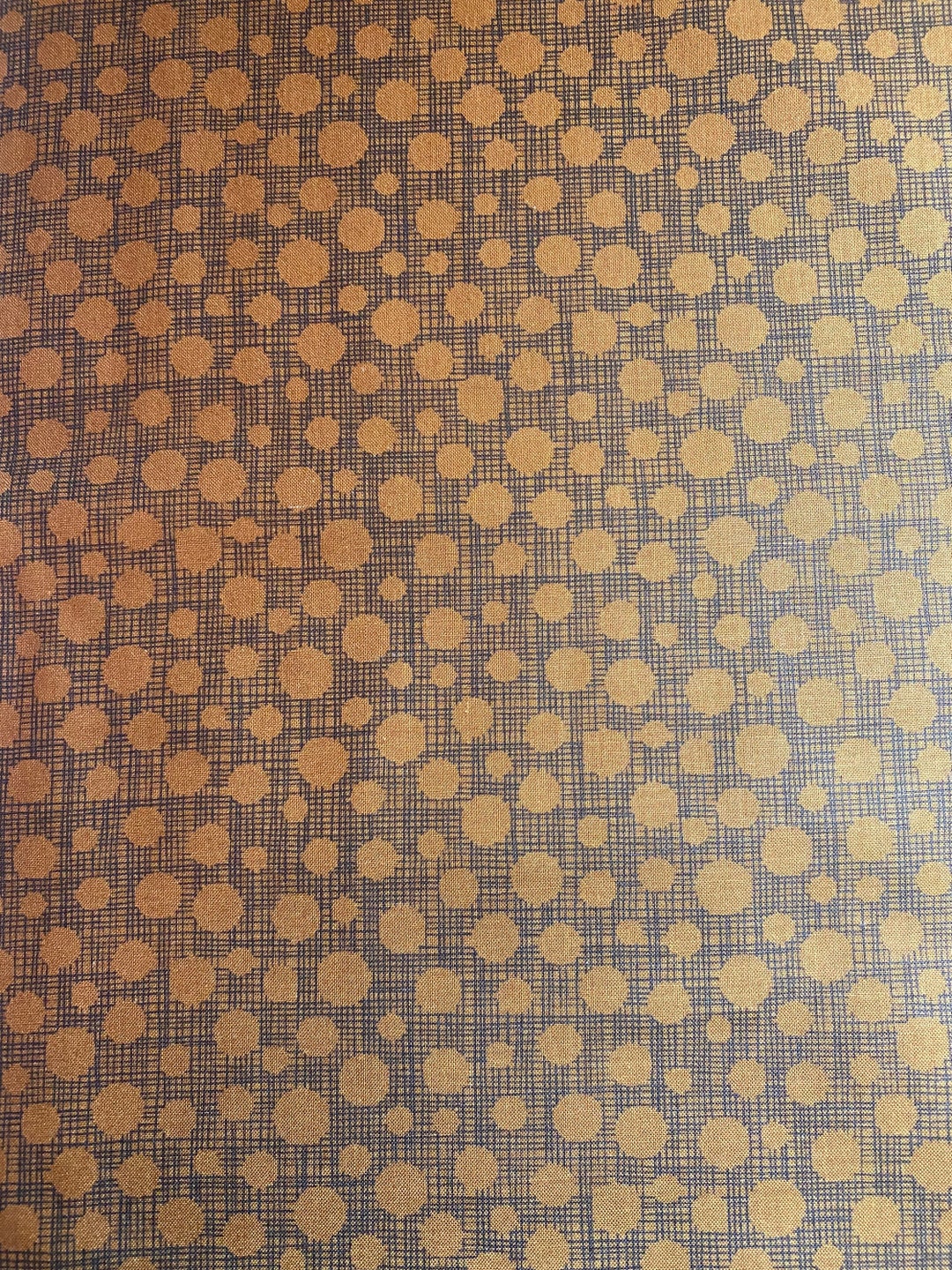 Sienna Hash Dot Fabric- Half Yard Cut - Etsy