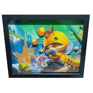 League of Legends: Beemo Shadow Box 11 X 14 6 - Etsy