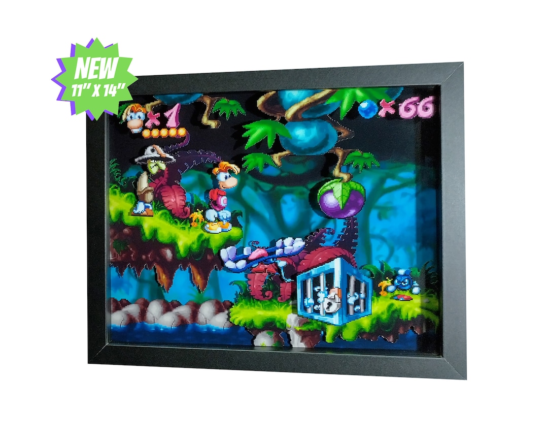 Rayman Shadow Box 11 X 14 6 Layers - Etsy