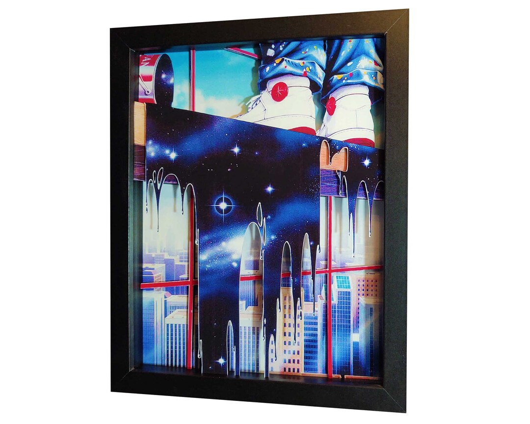 Future Wars Shadow Box 8 X 10 6 Layers - Etsy