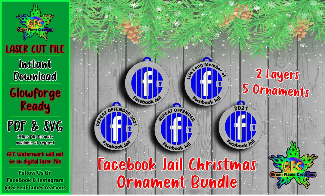 Facebook Jail | Life Time Member | Repeat Offender | SVG | PDF ...