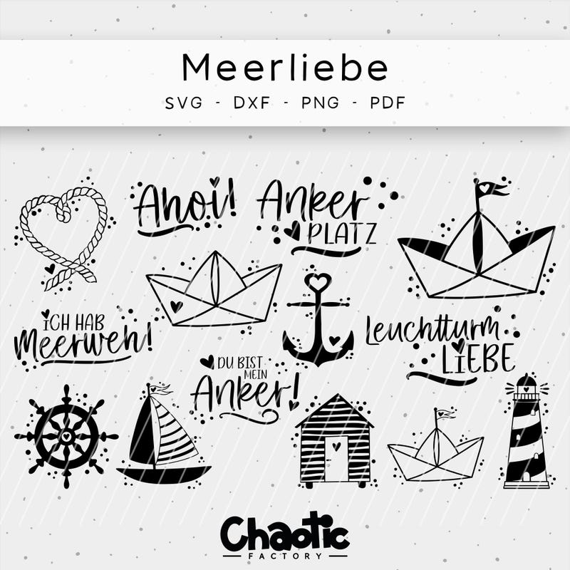 Plotterdatei maritim - Etsy.de