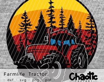 Farm Life Tractor - Etsy
