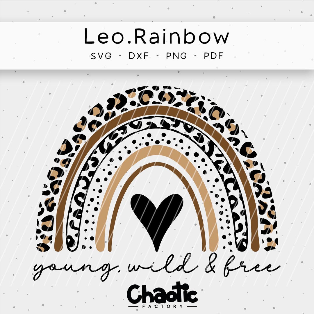 Plotterdatei, Leo Rainbow, Dxf, Png, Svg, Leoprint, Regenbogen - Etsy