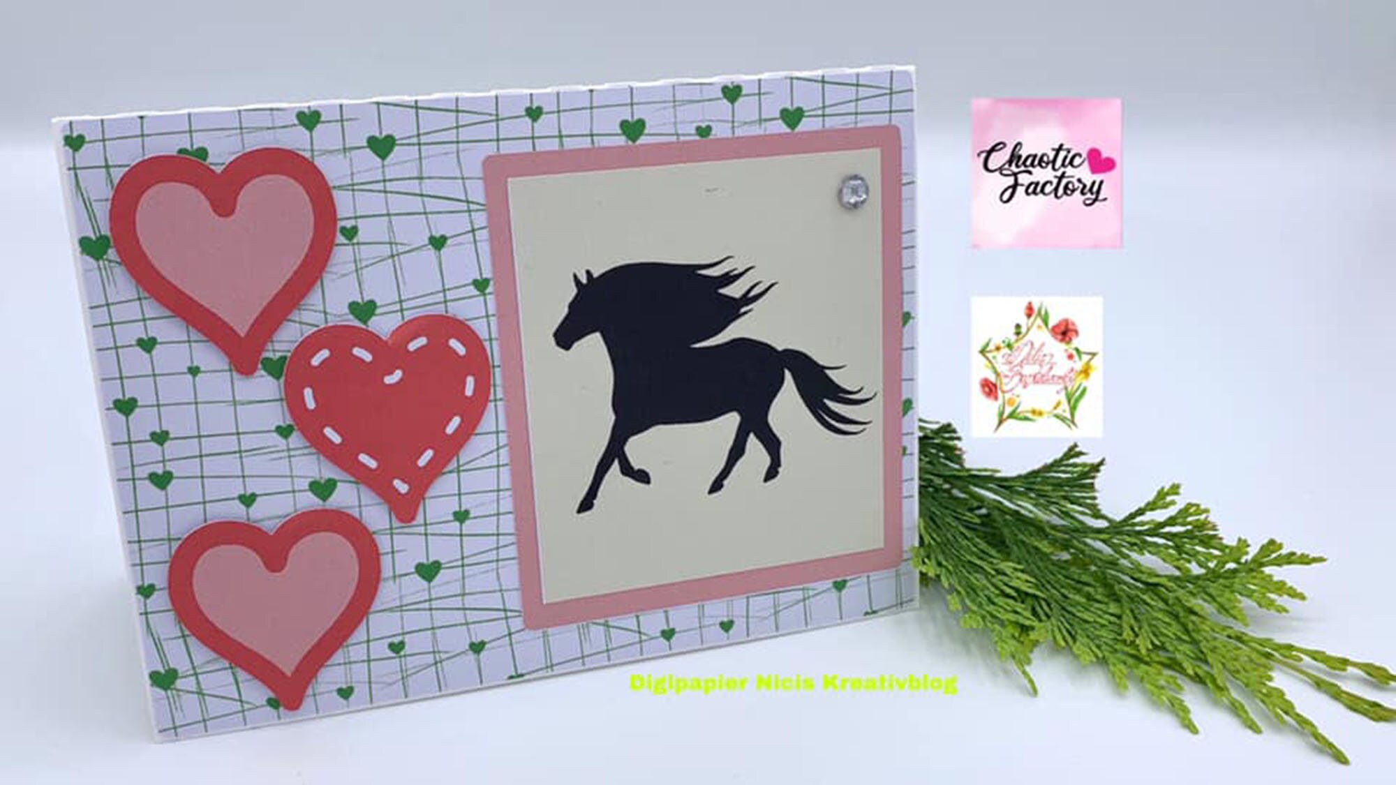 Plotterdatei Pferdeliebe Chaotic Factory dxf svg png | Etsy