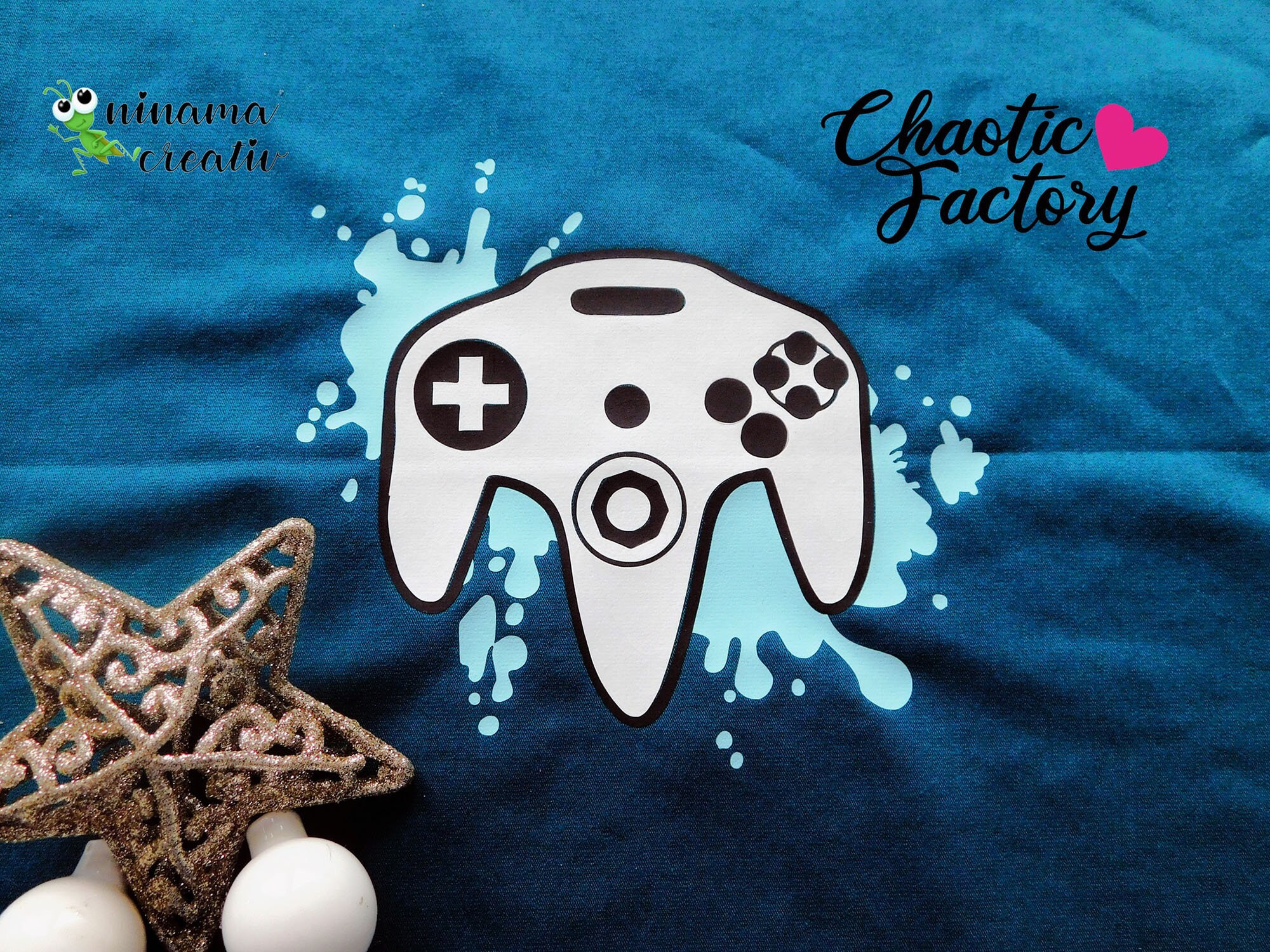 Plotterdatei Gamer Spielekonsole png svg dxf pdf splash - Etsy.de