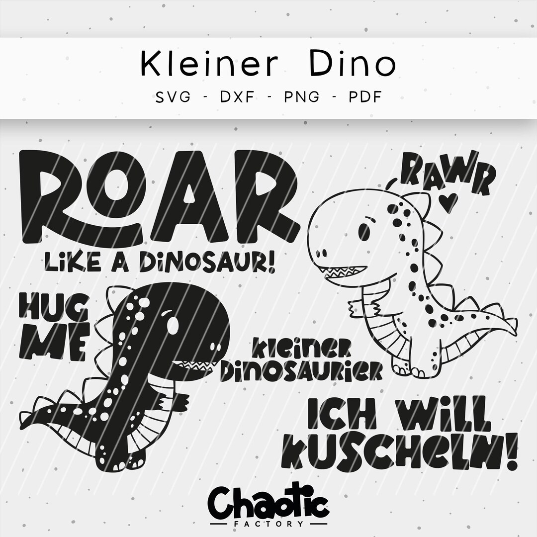 Plotterdatei, Kleiner Dino, dxf, svg, png, pdf, Dinosaurier, Sprüche - Etsy.de