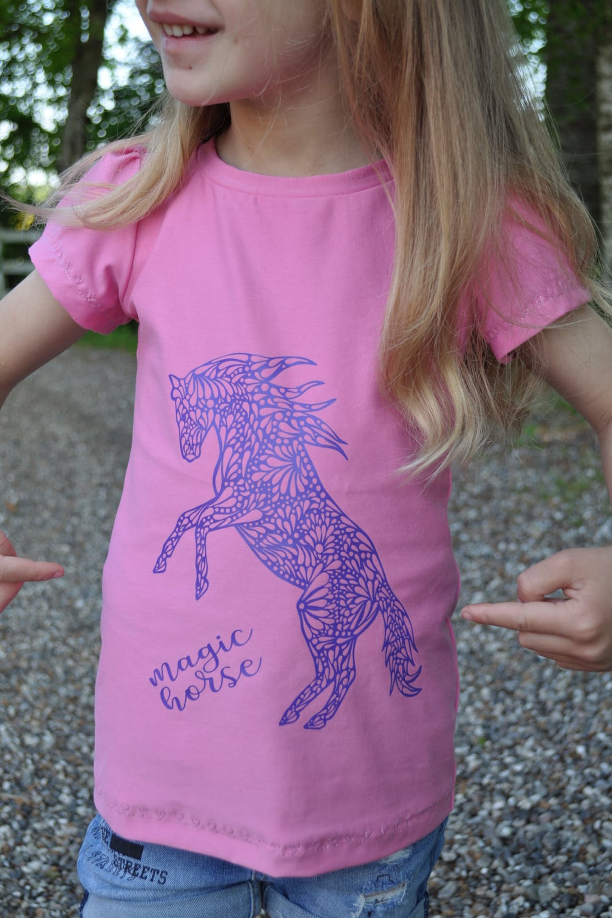 Plotterdatei Magic Horse / Magic Unicorn Chaotic Factory | Etsy