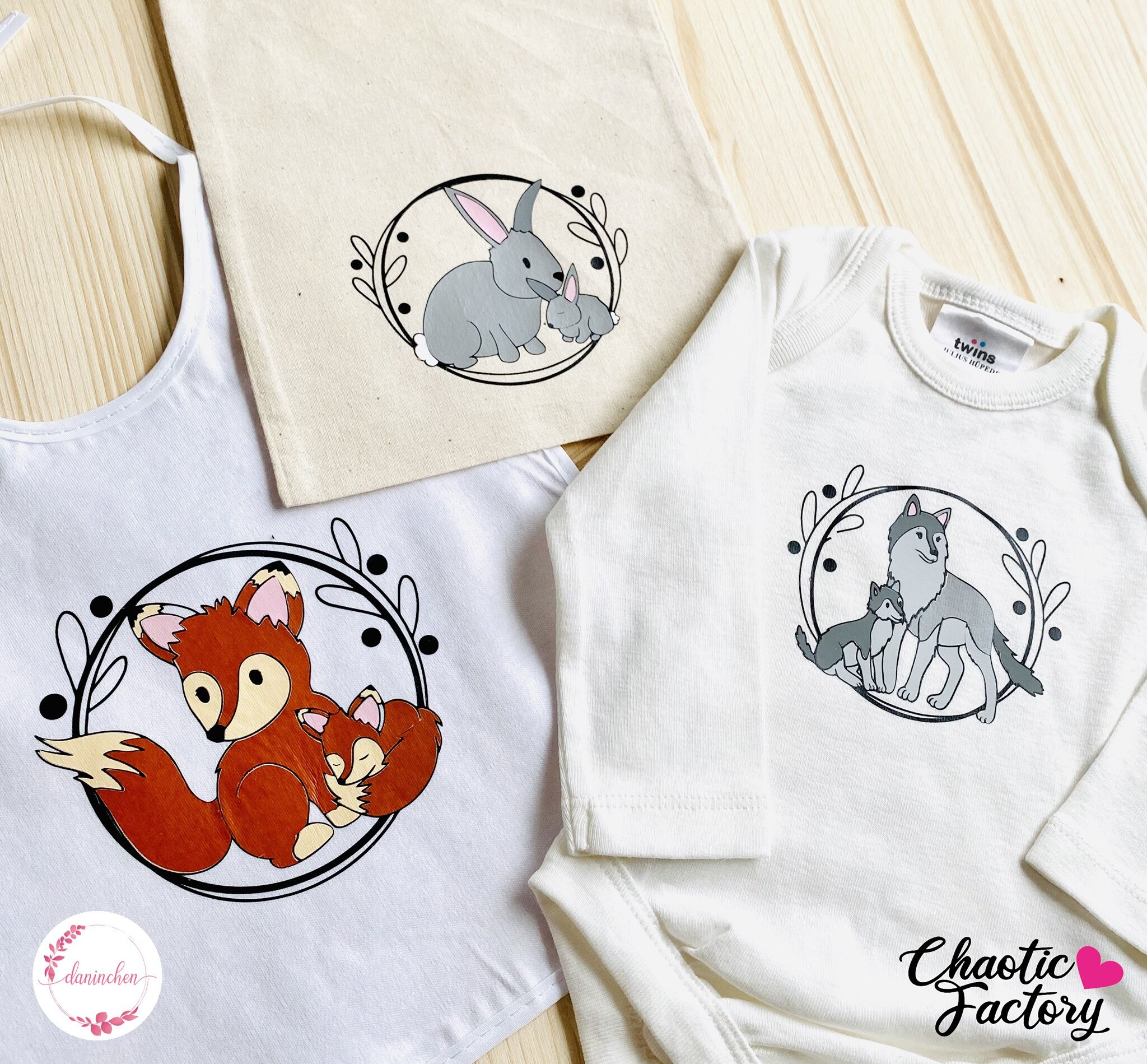 Plotterdatei Waldtiere Chaotic Factory dxf svg png - Etsy.de